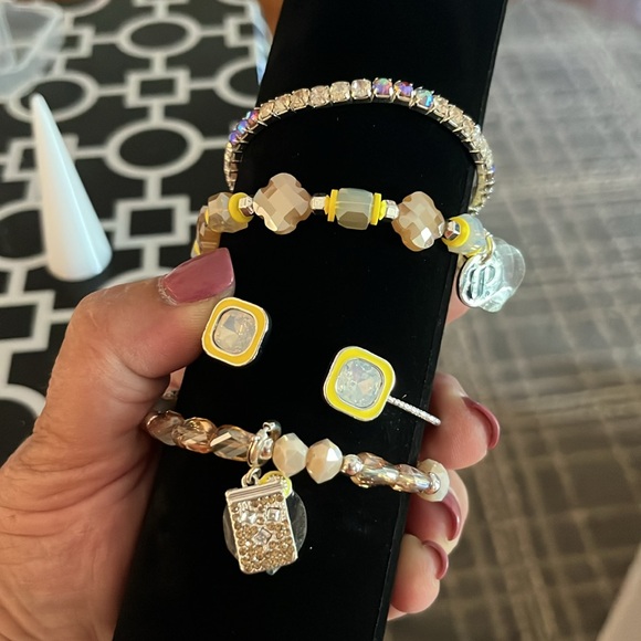 Bomb Party | Jewelry | Bomb Party Bracelet Stack Sweet Tea And Sparkle ...